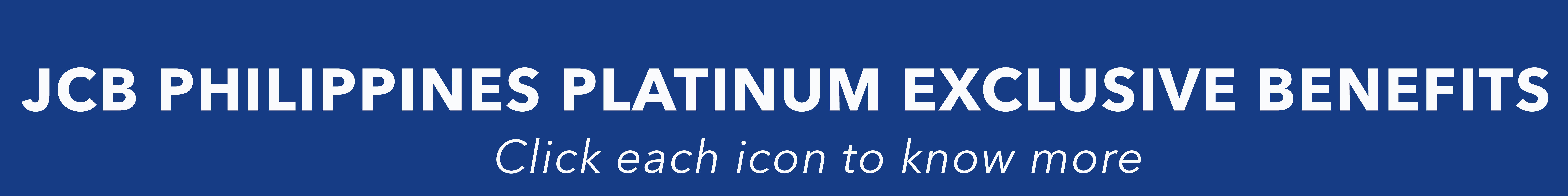 THE JCB PLATINUM EXPERIENCE | JCB Campaign | Philippines | JCB Special ...