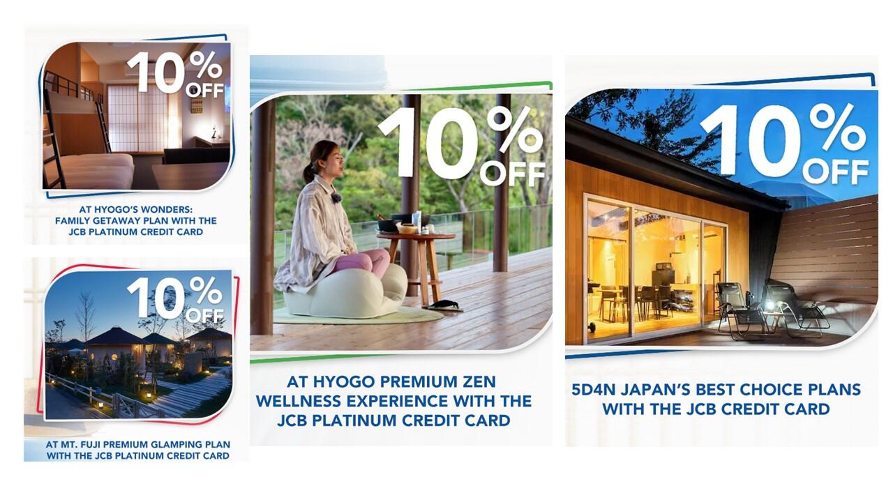 Exclusive travel packages at JTB | JCB Campaign | Philippines | JCB Special Offers